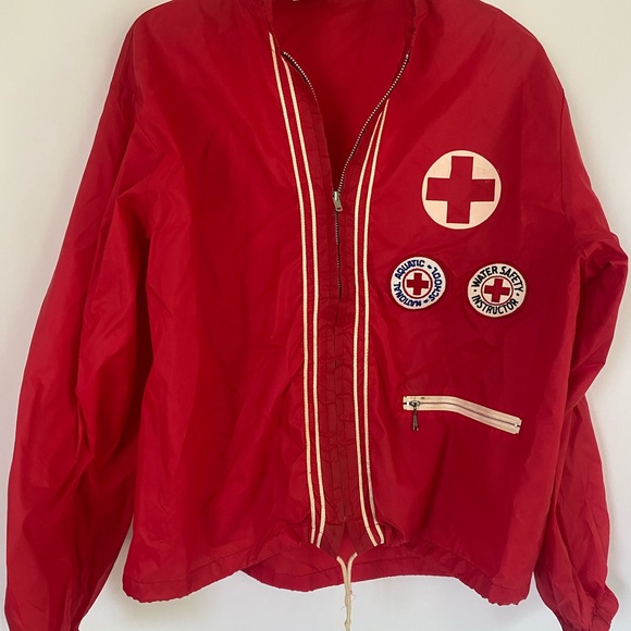 Champion | Jackets & Coats | Vintage Champion Zip Front Aquatic ...